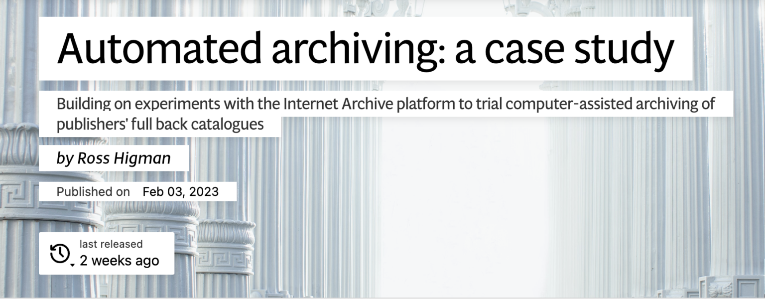 Punctum Books Helps Build Streamlined System for Archiving Open Access Monographs - SPARC